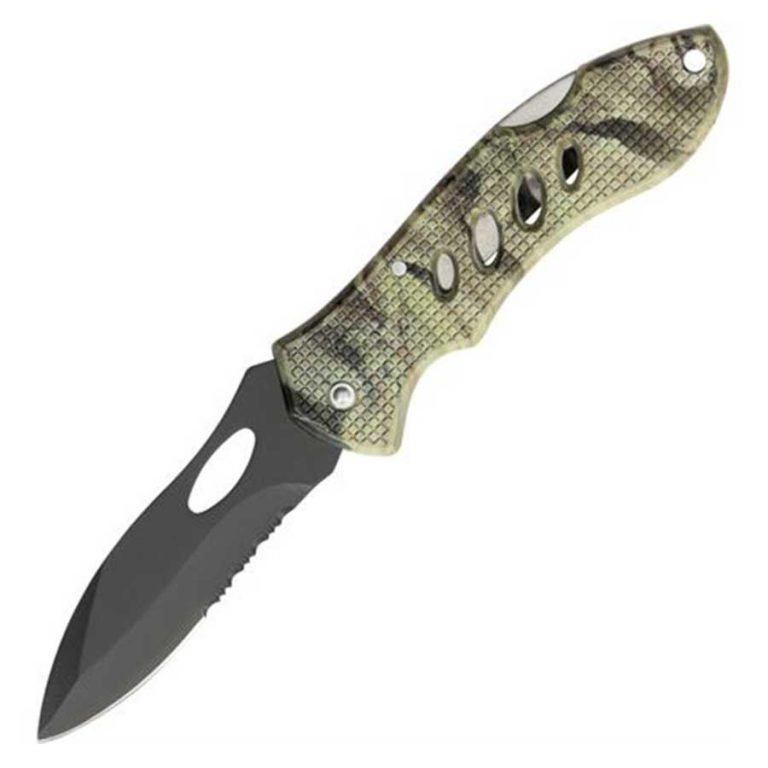 CM Forest Series Folding Lockback Pocket Knife Camo | Outback Smoke and ...